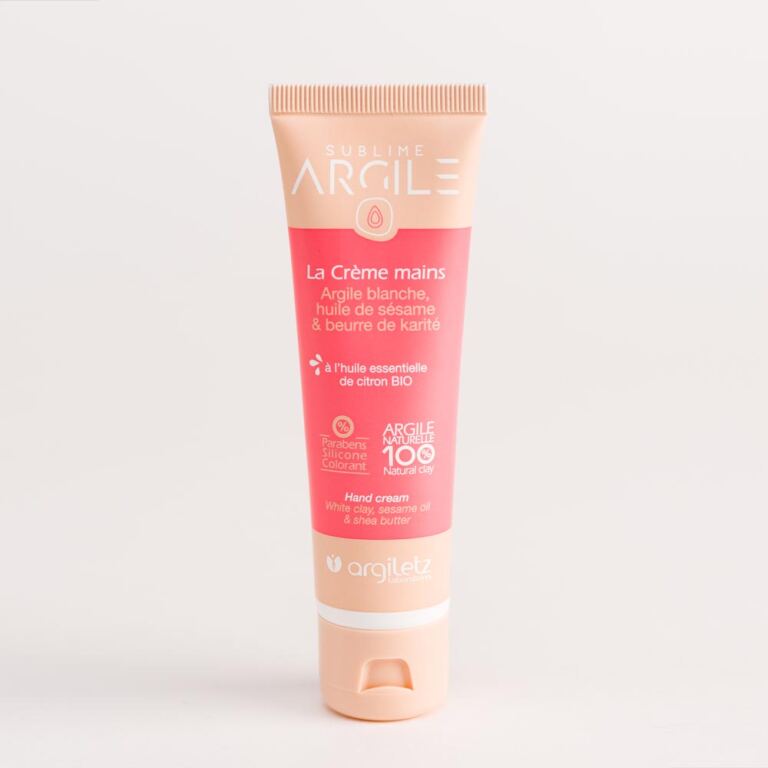 Hand cream with white clay | Argiletz