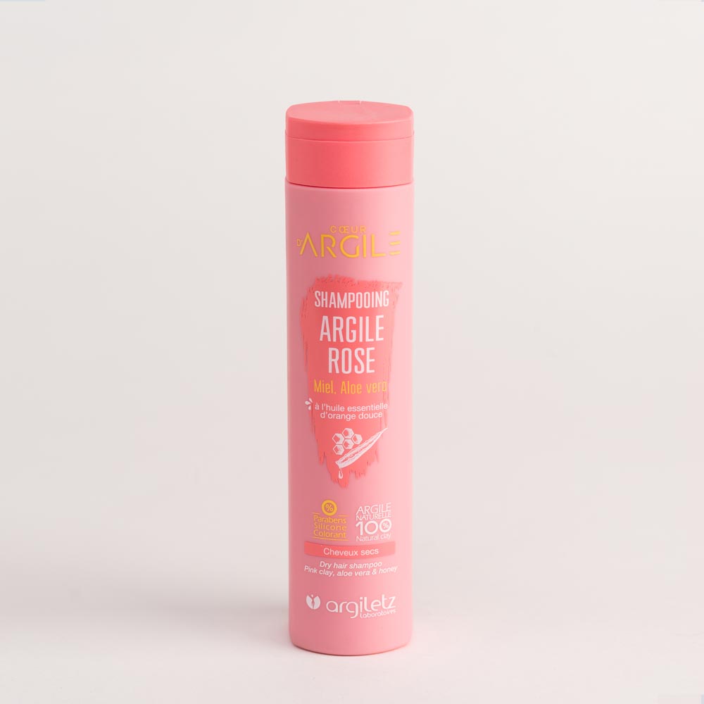 Pink clay shampoo for dry hair | Argiletz